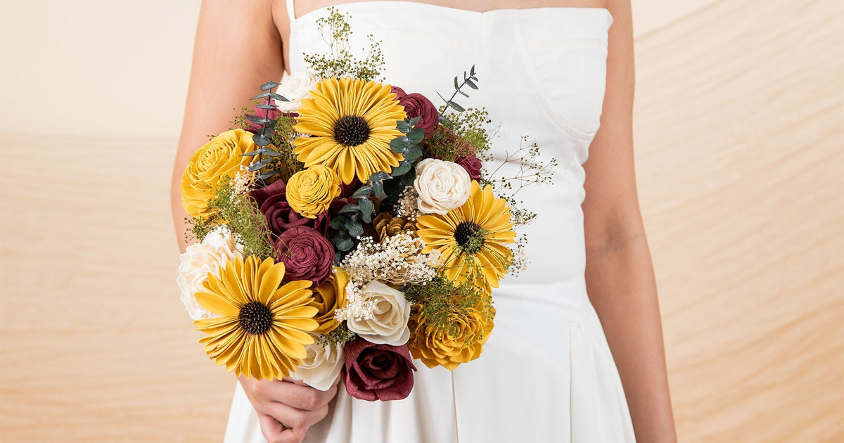 sunflower wedding sampler