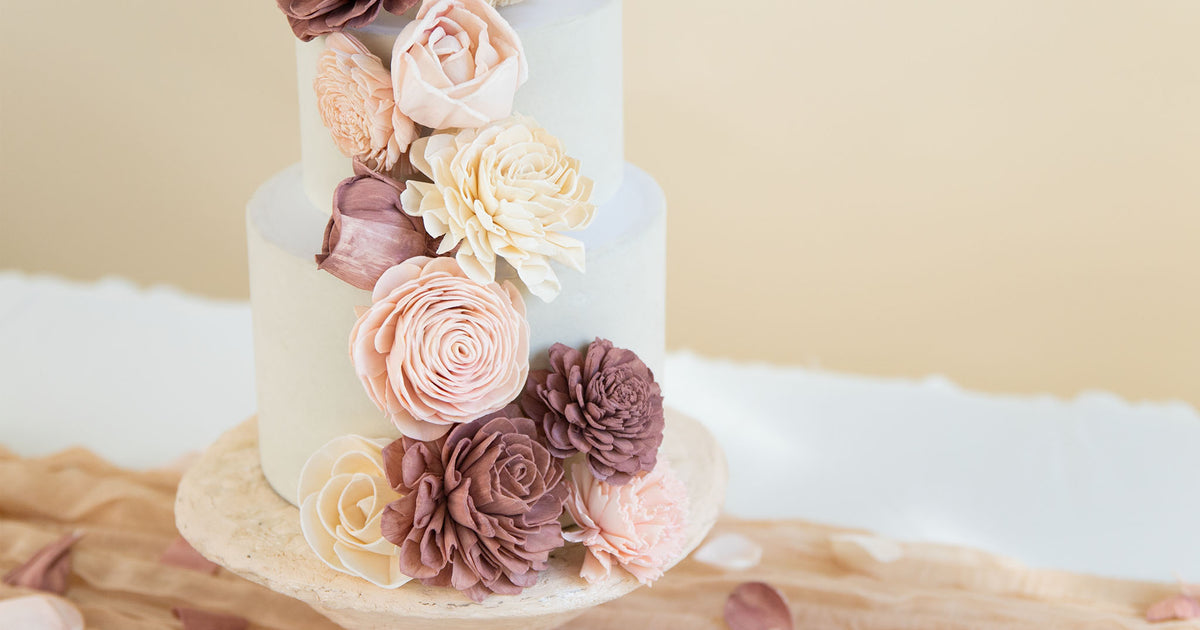 periwinkle cake topper