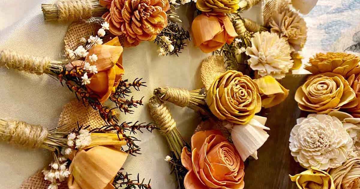 Golden-Hued Fall Wedding Flowers: A DIY Guide – Sola-Flowers
