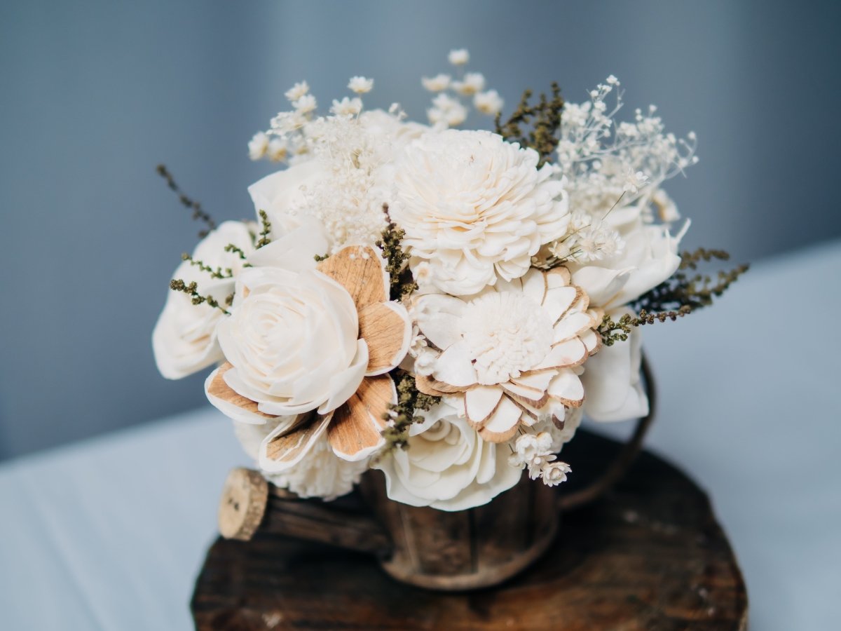 How to Make a Rustic Centerpiece – Sola-Flowers