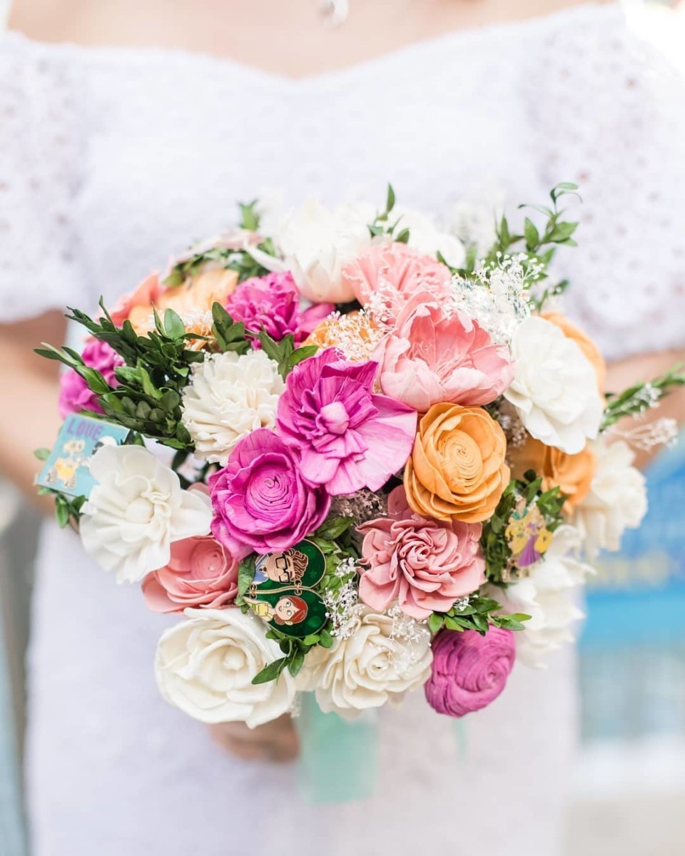 How to Make the Perfect Spring Blossom DIY Wedding Bouquet with Sola W ...