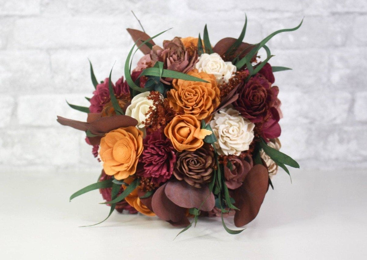 Inspiring Color Palettes for Fall Bridal Bouquets – Sola Wood Flowers