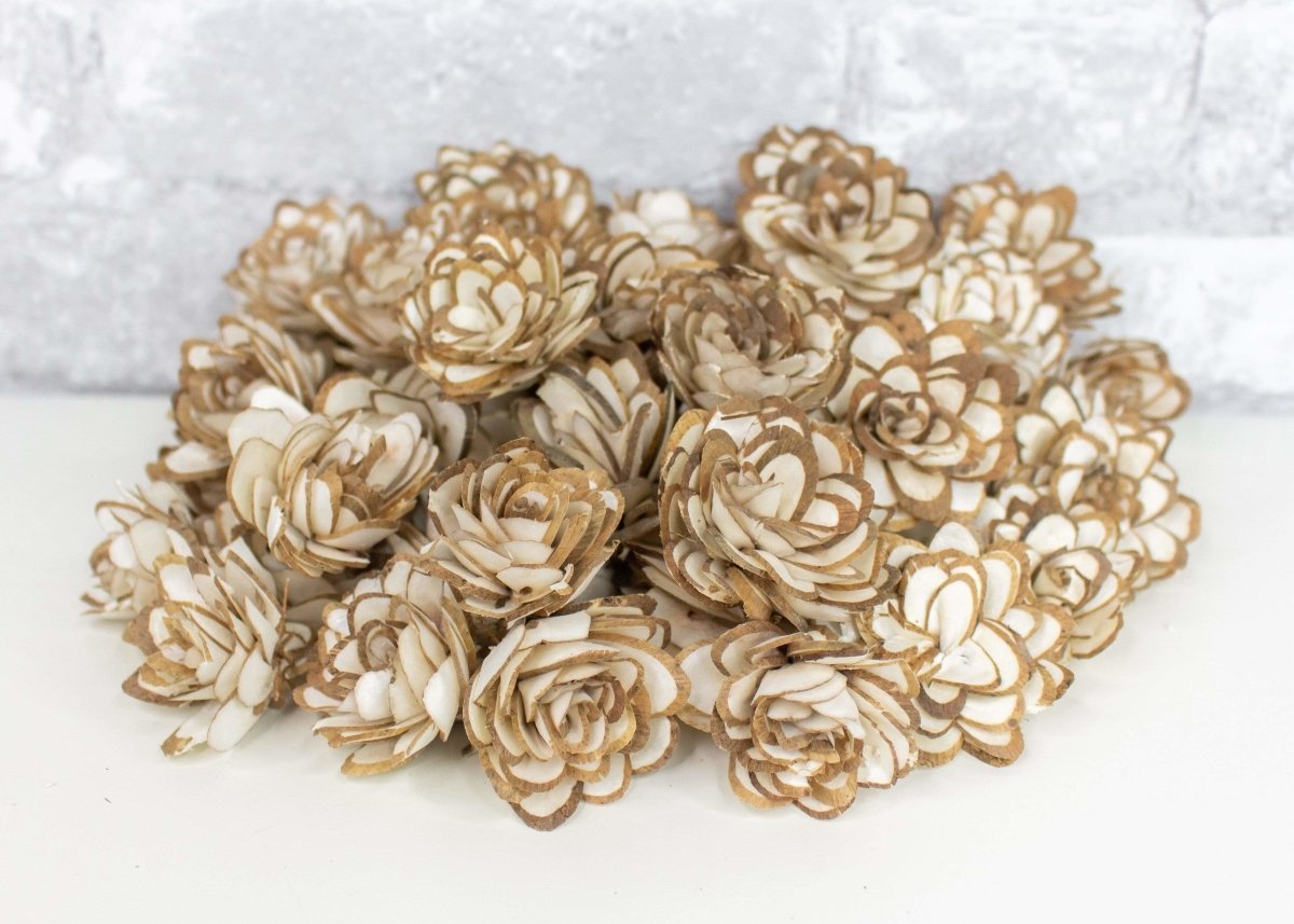 1.5" Almond (2500 Flower Box) – Sola Wood Flowers