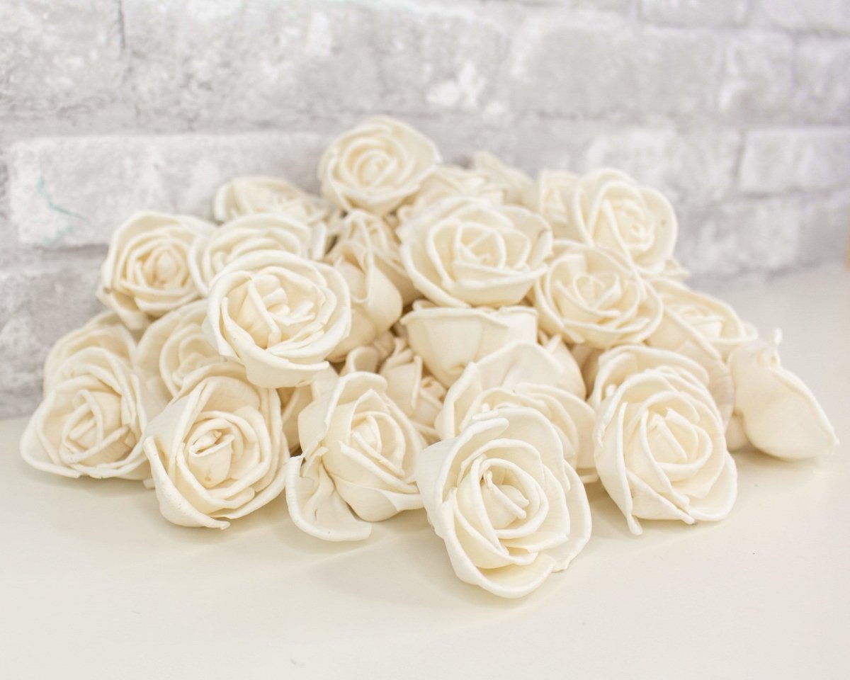 2" Bird Rose - 50 Pack – Sola Wood Flowers
