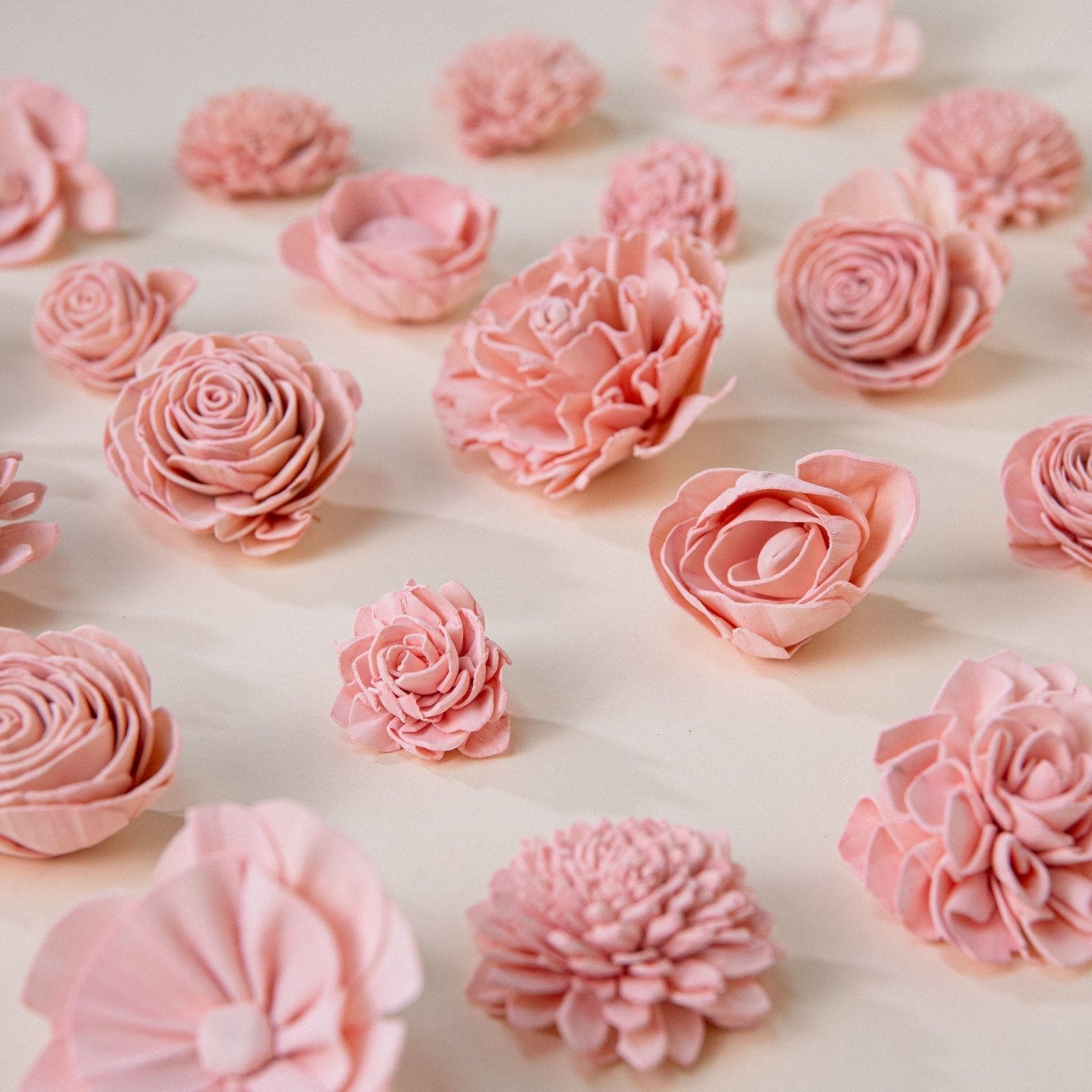 25-Pack of Beautious-Colored Mixed Flowers – Sola Wood Flowers