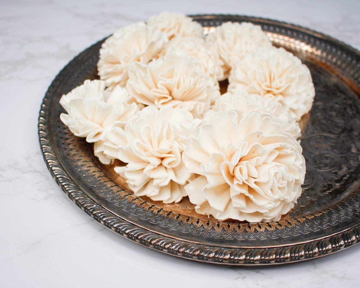 4" Double Carnation (10 pack) – Sola Wood Flowers