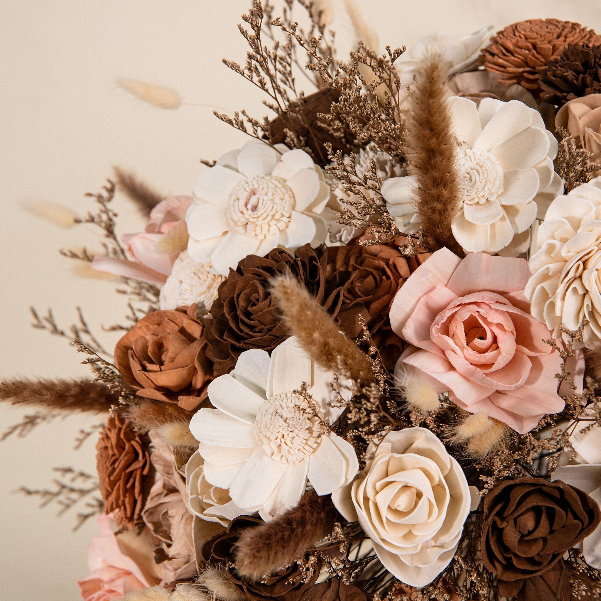 Luxe Amber Cascade Bouquet – Sola-Flowers