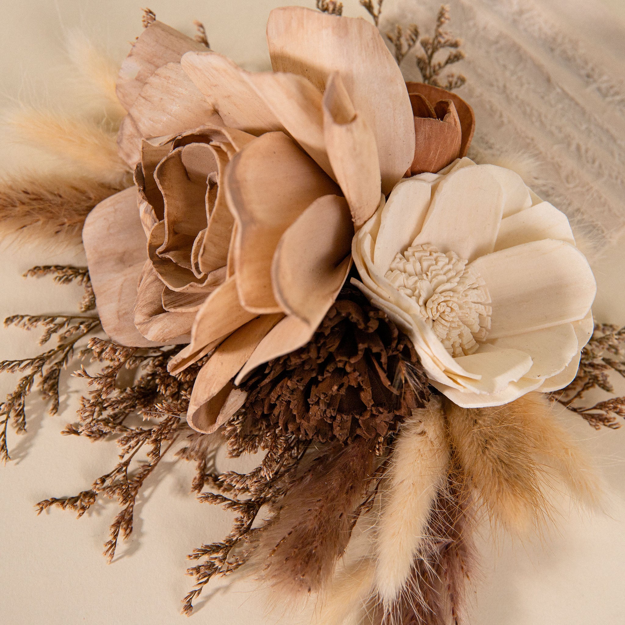 Luxe Amber Groom's Pocket Boutonniere – Sola-Flowers