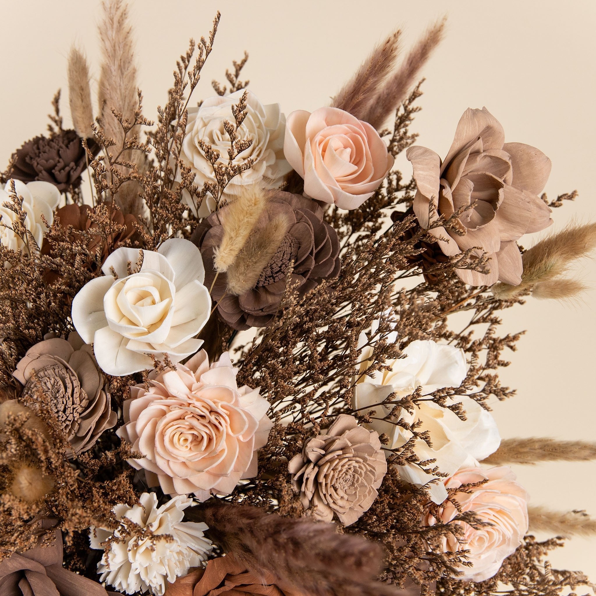 Luxe Amber Bridal Bouquet – Sola Wood Flowers