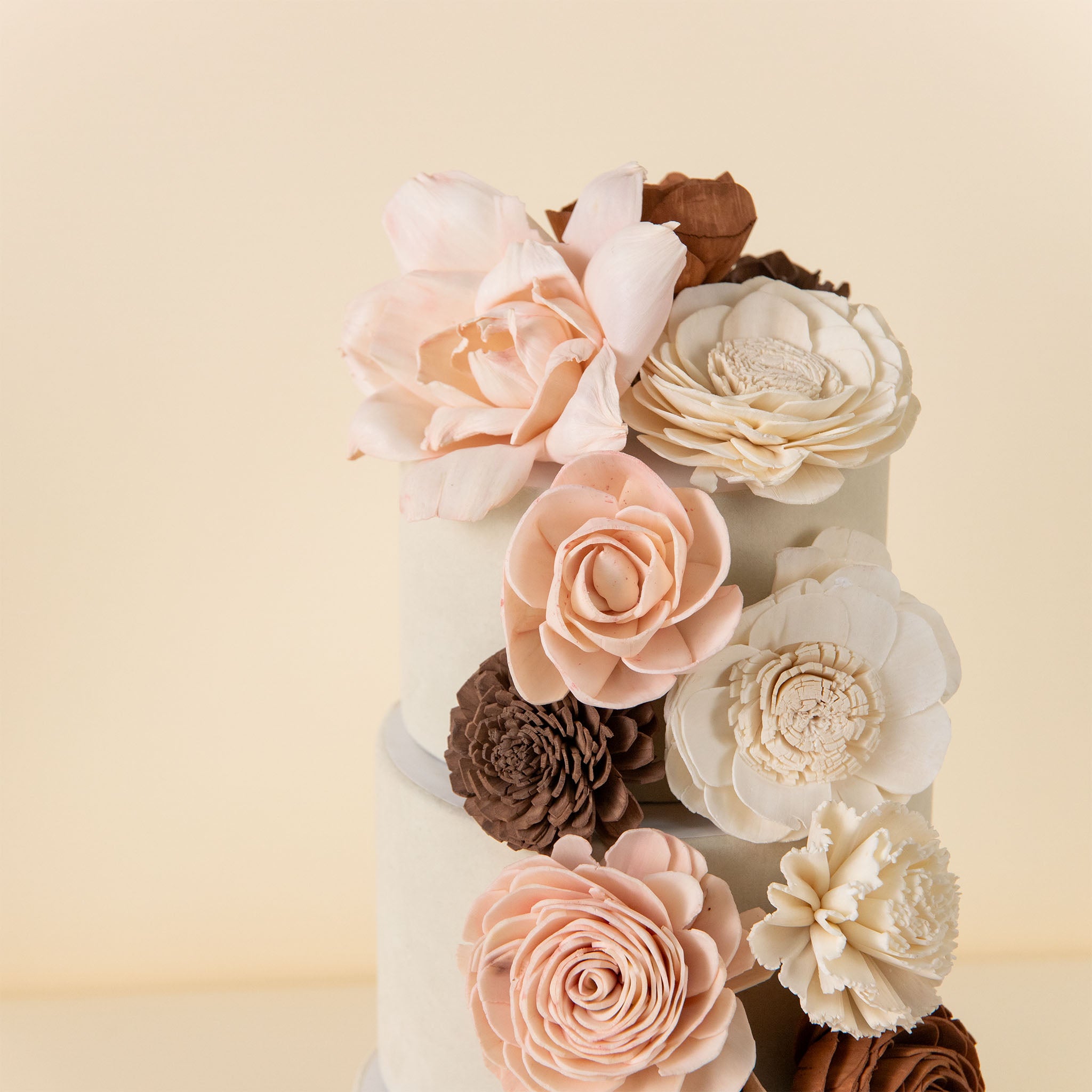 Cake Topper - Luxe Amber – Sola Wood Flowers