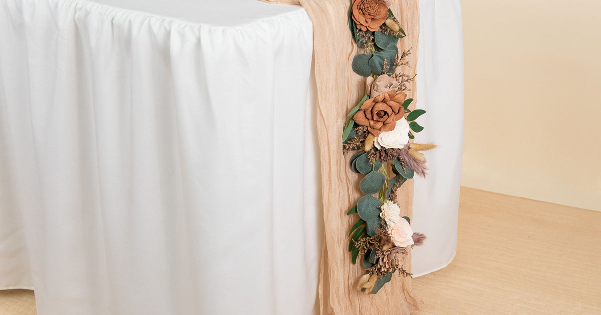 Luxe Amber Garland – Sola Wood Flowers
