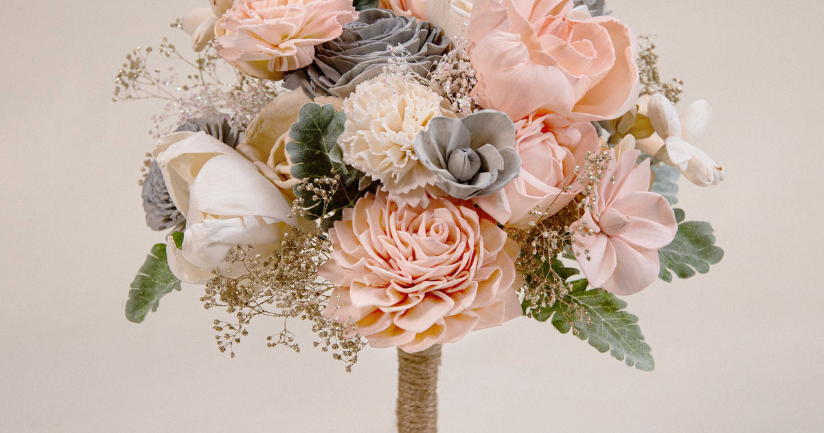 Wild Style All That Glam Bridal Bouquet – Sola-Flowers