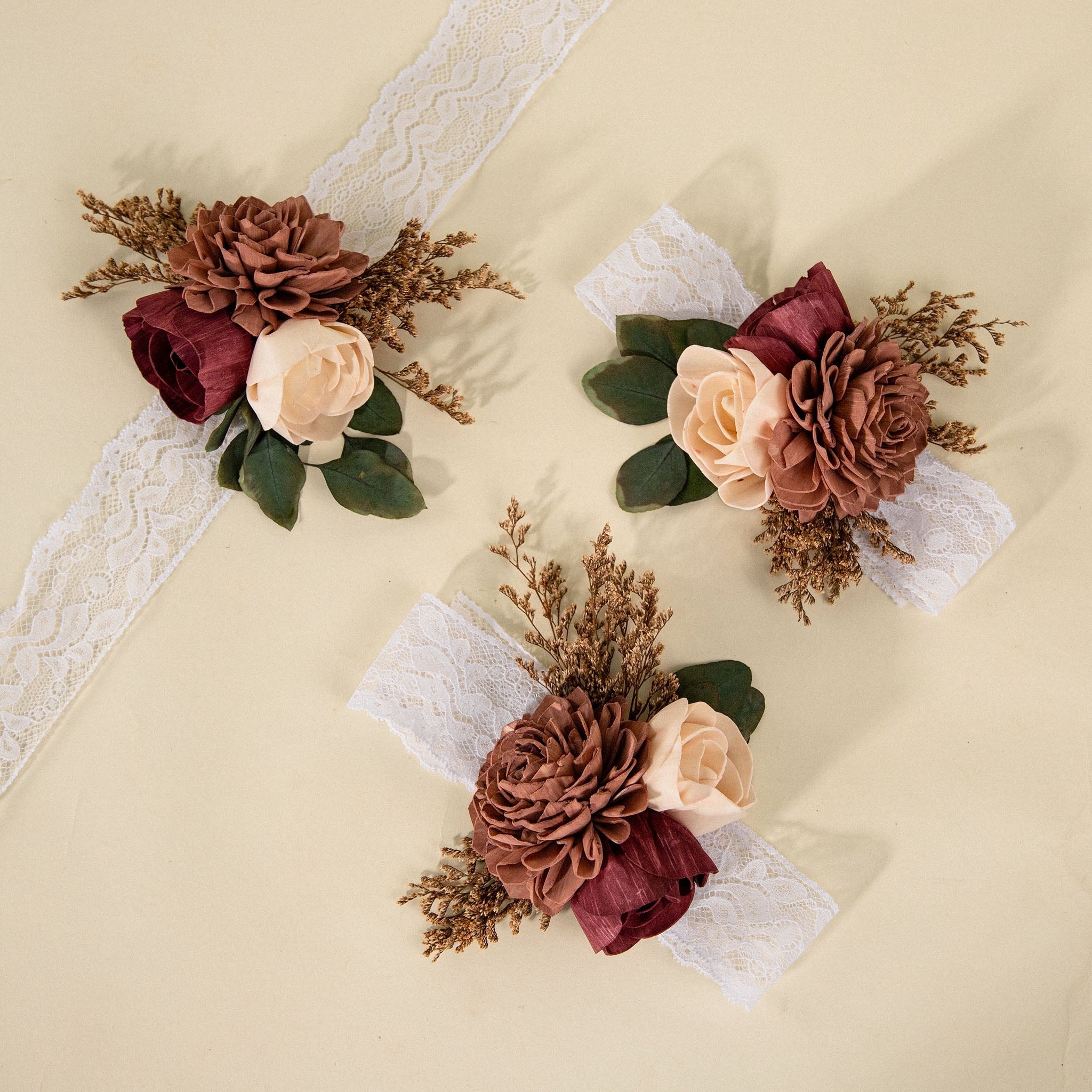 Corsages – Sola Wood Flowers