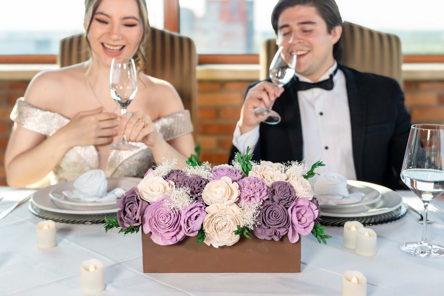 Zen Garden Centerpiece – Sola-Flowers
