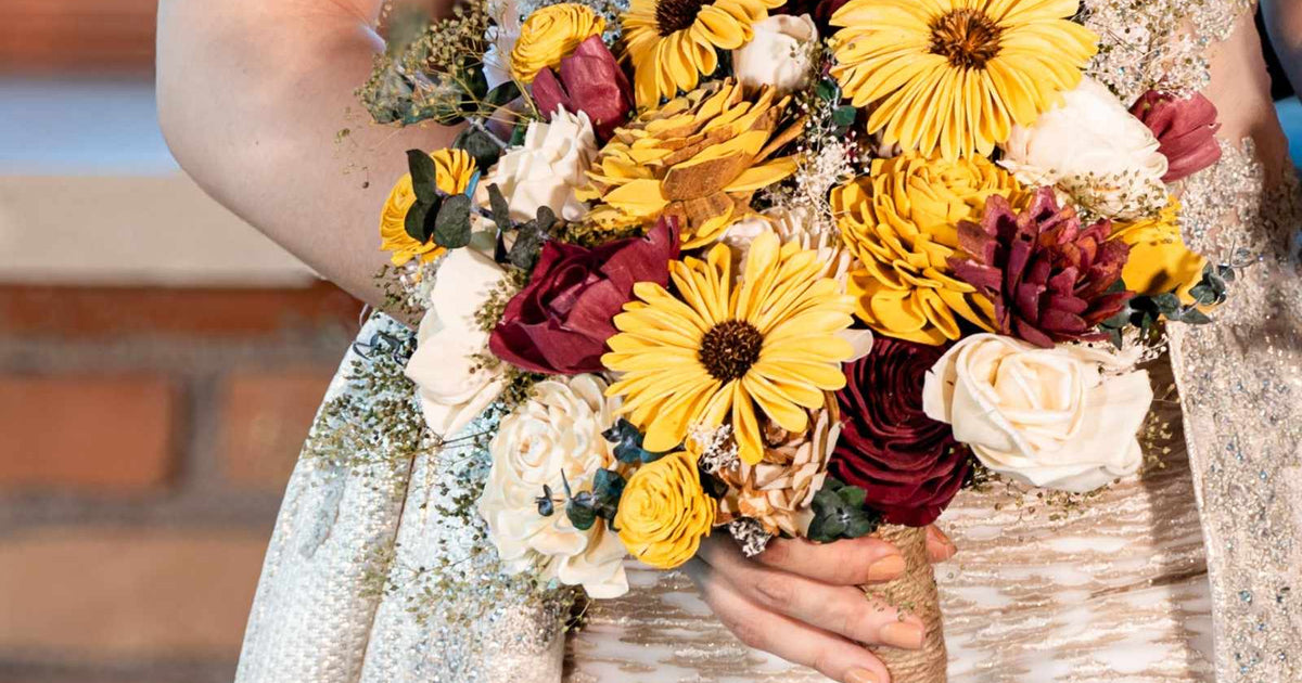 Wild Style Sunflower Daze Bridal Bouquet – Sola-Flowers