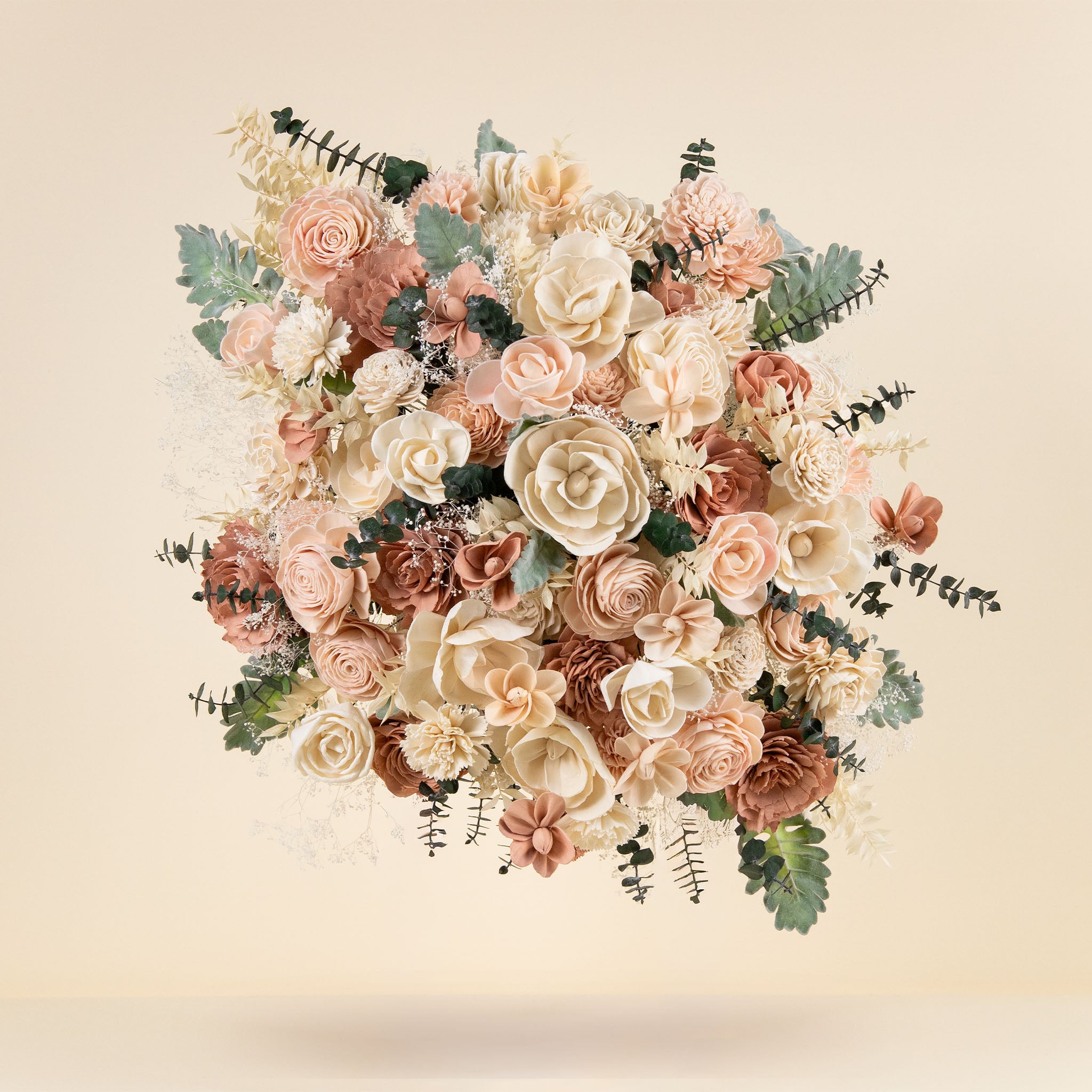 Luxe Blush Bridal Bouquet – Sola Wood Flowers