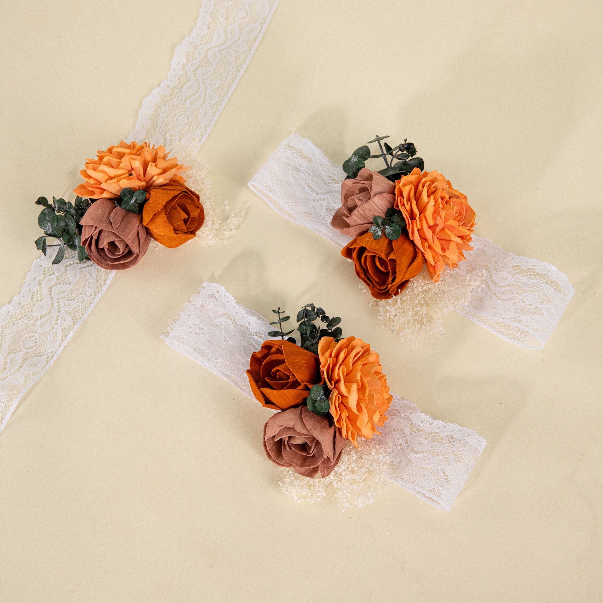 Luminous Corsage (Set of 3) – Sola-Flowers