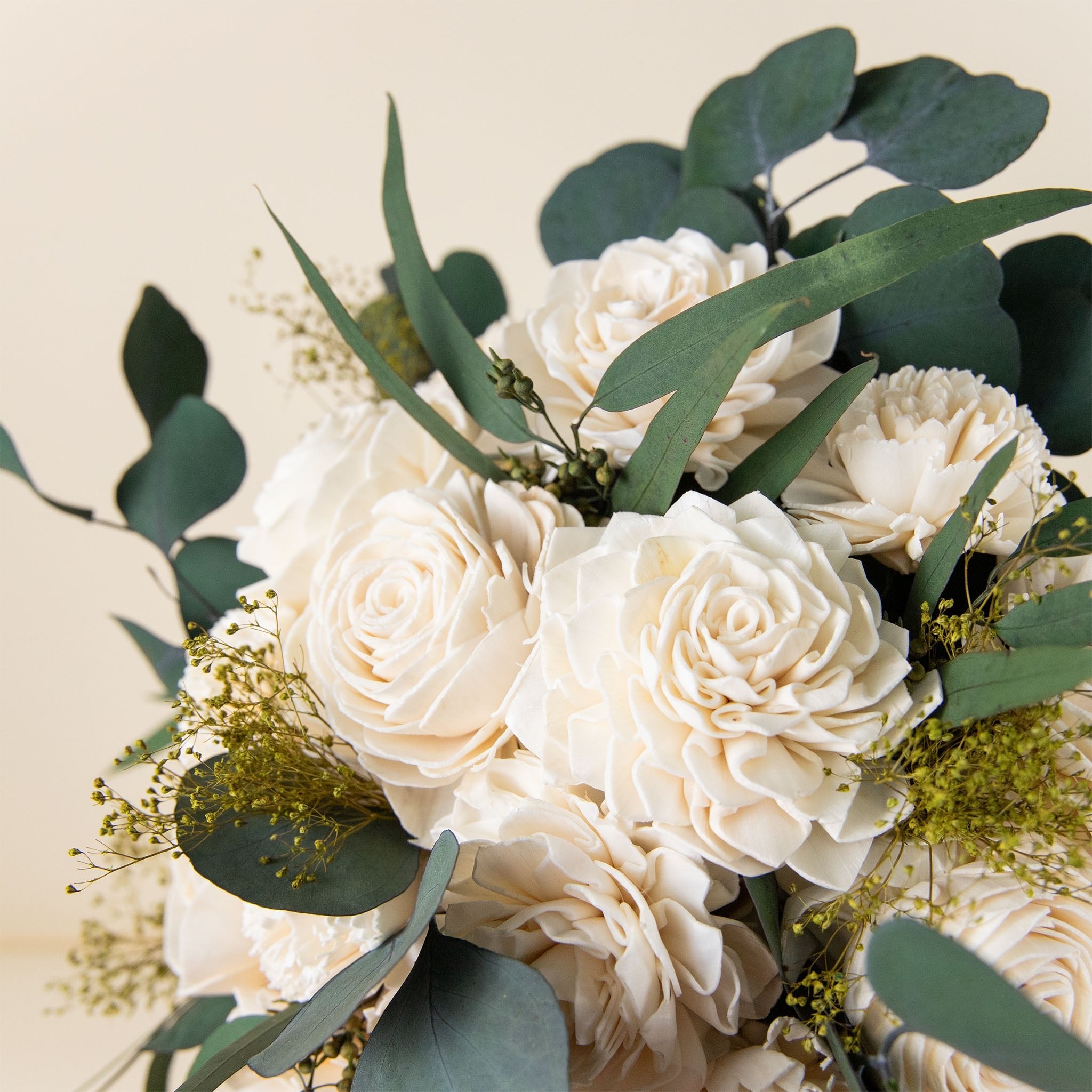 Extra Large Cascade Bouquet - Perfect Simplicity – Sola Wood Flowers