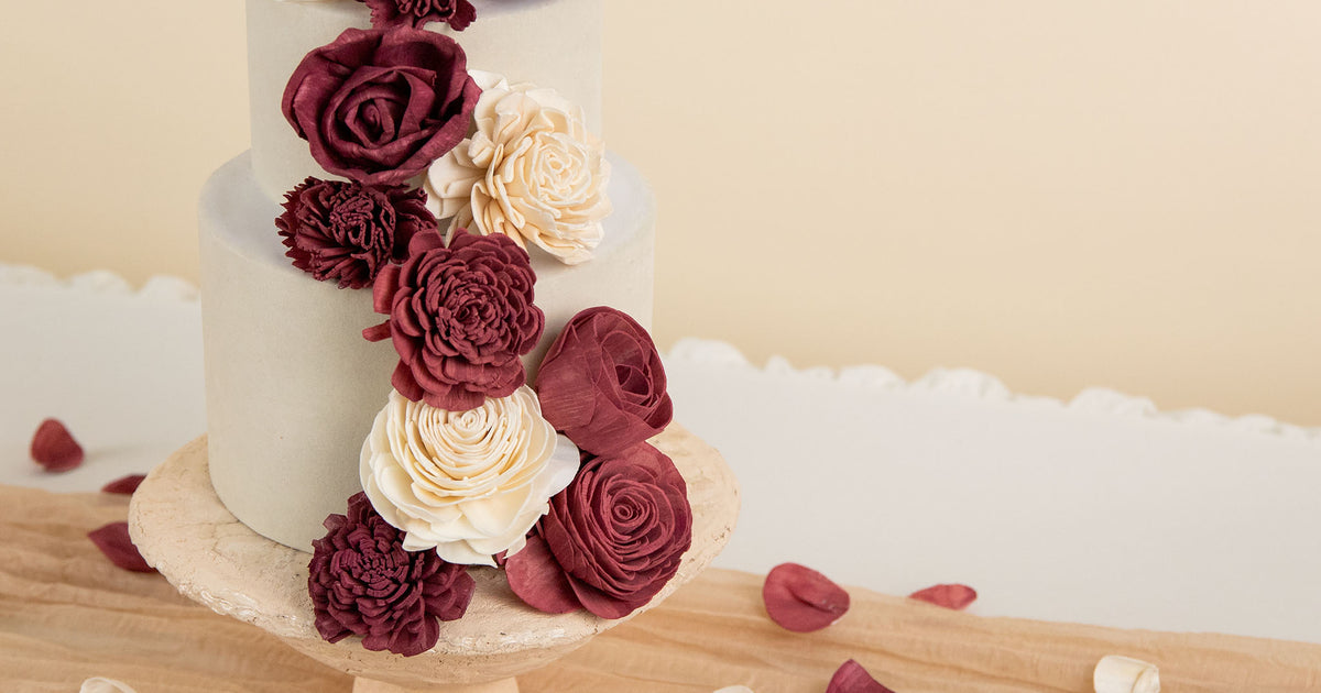Cake Topper - Romance – Sola Wood Flowers