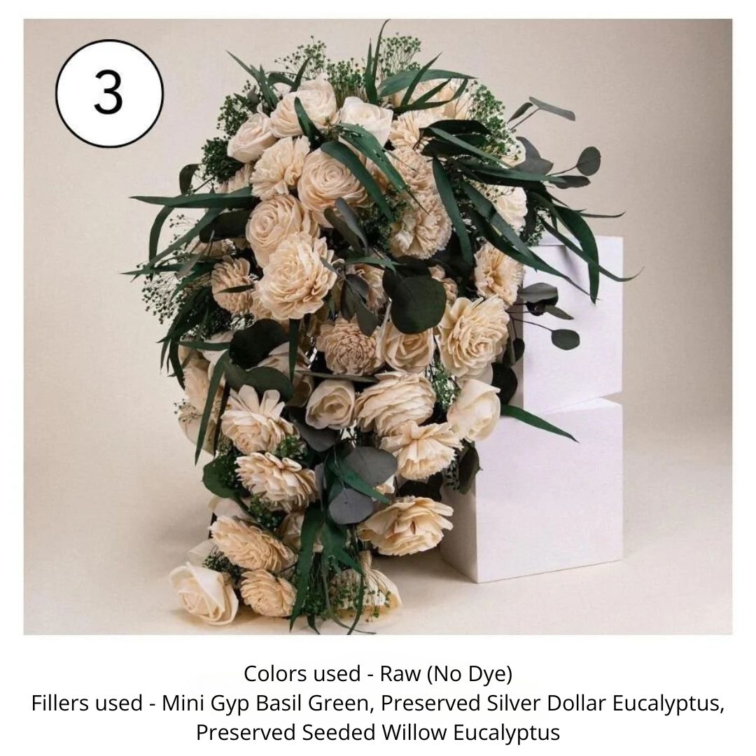 Custom Extra Large Cascade Bouquet – Sola Wood Flowers