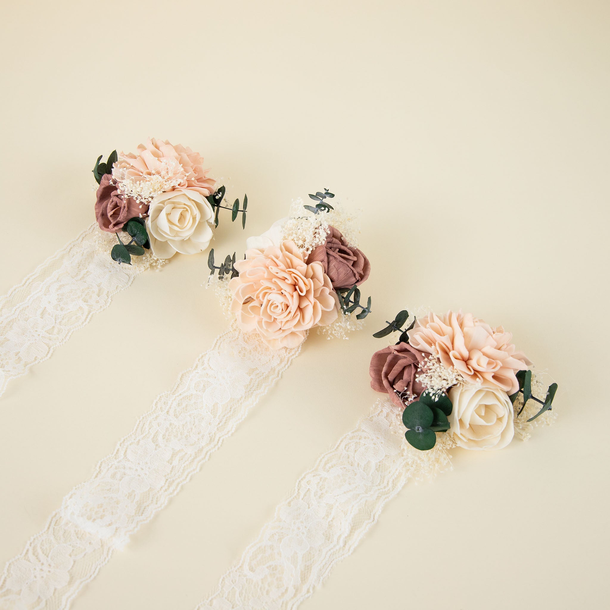 The Best Corsage (Set Of 3) – Sola Wood Flowers