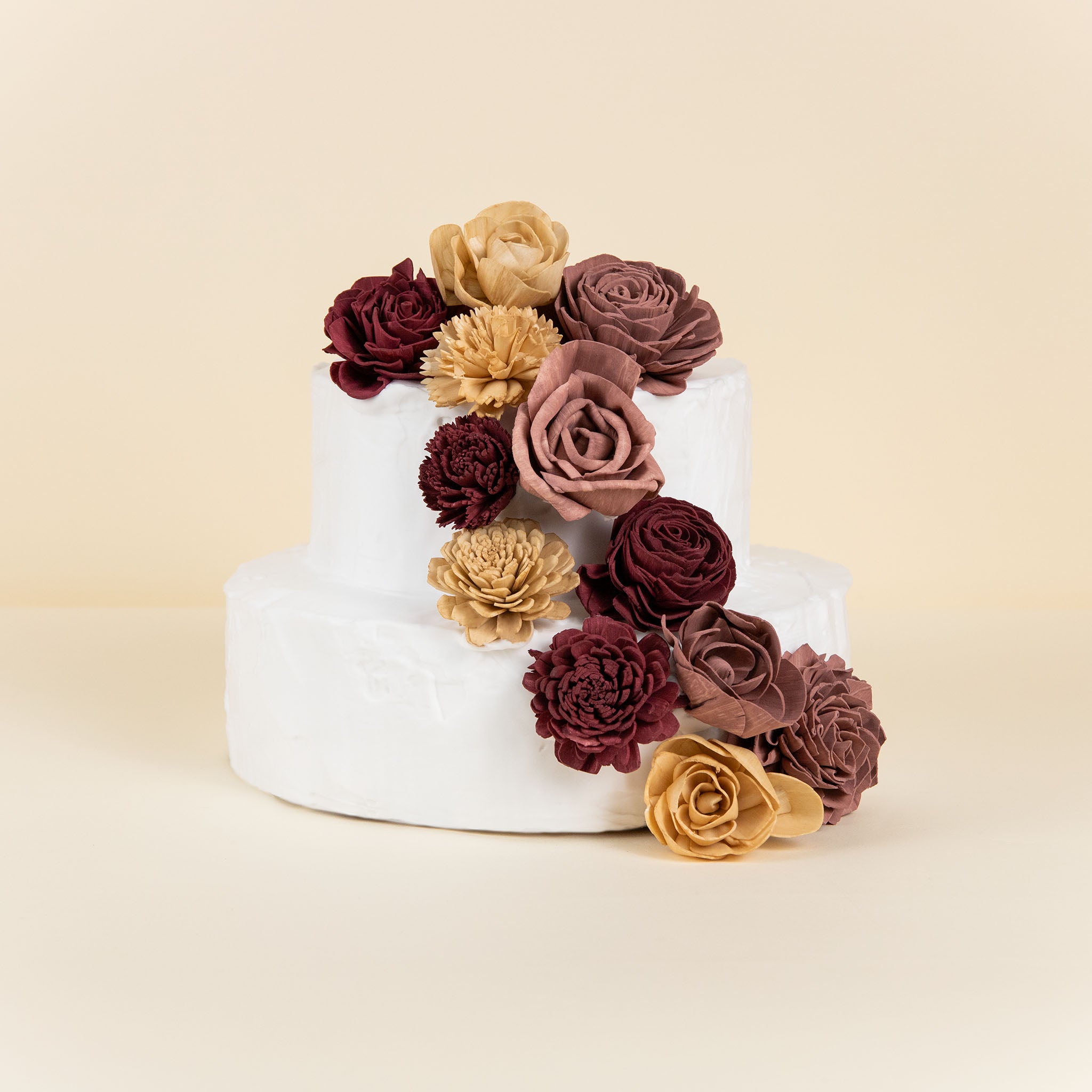 Cake Topper - Vintage Vineyard – Sola Wood Flowers