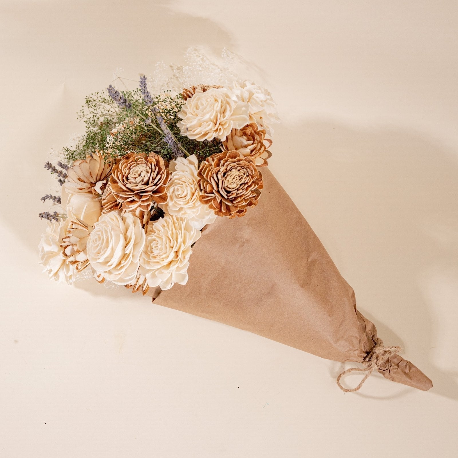 All Natural Loose Flower Bouquet – Sola Wood Flowers