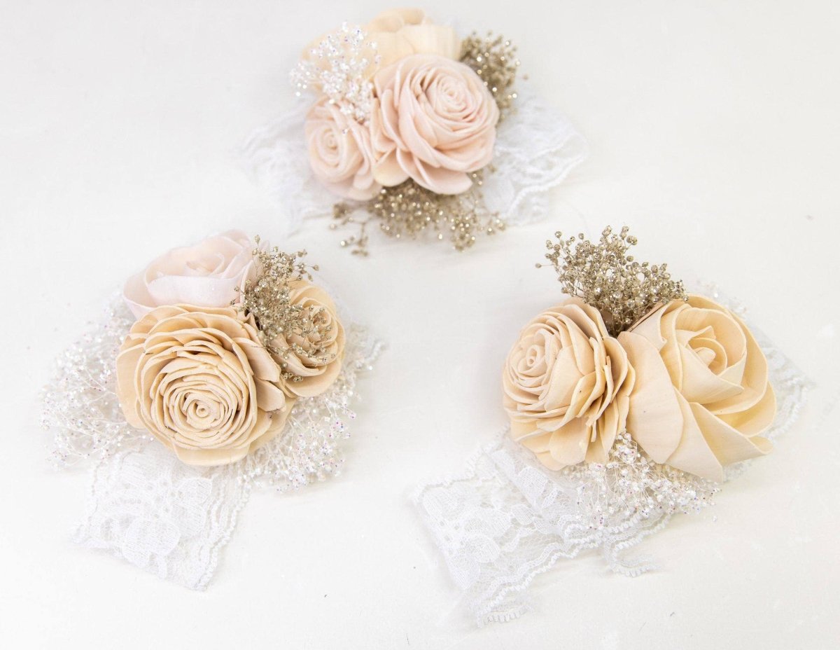 All That Glam Corsage Set Of 3 Sola Flowers