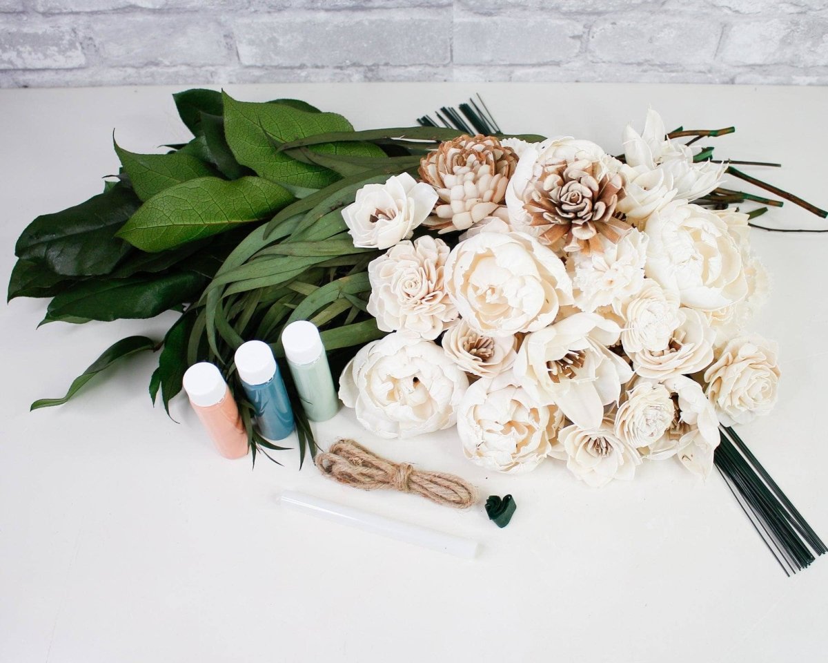 Caprice Bridal Bouquet – Sola Wood Flowers