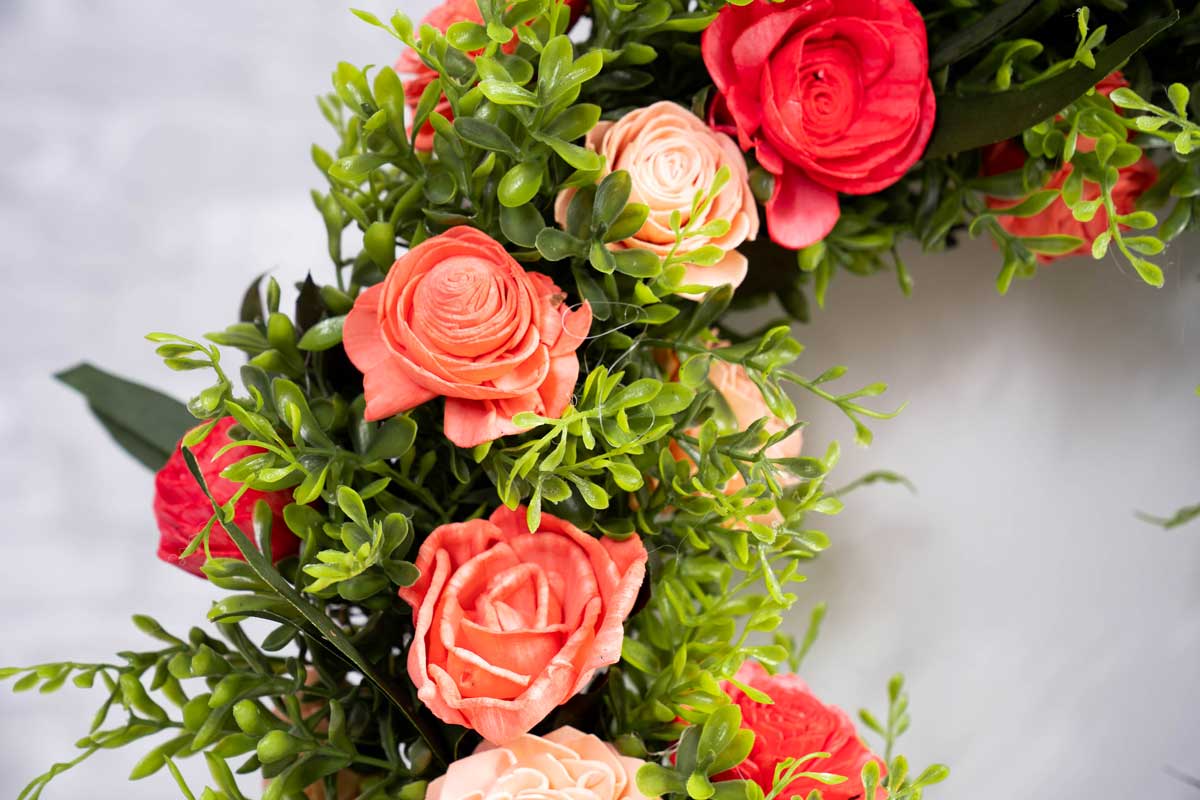 Caprice Wreath (Large) – Sola-Flowers