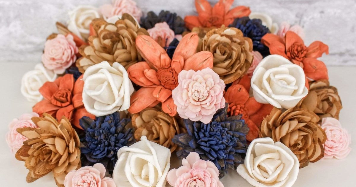 Color Me Fall Mini Assortment – Sola Wood Flowers