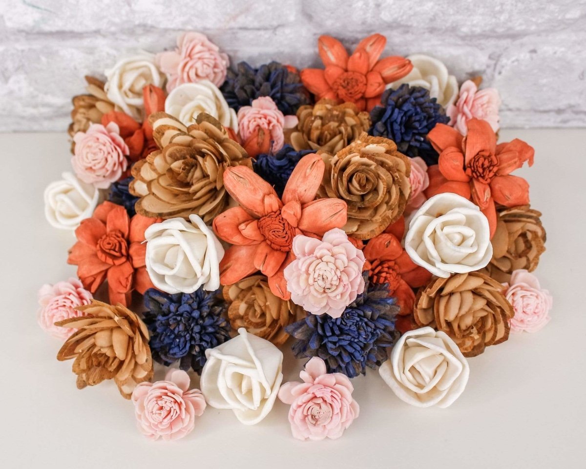 Color Me Fall Mini Assortment – Sola Wood Flowers