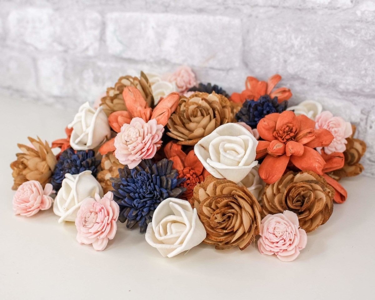 Color Me Fall Mini Assortment – Sola Wood Flowers