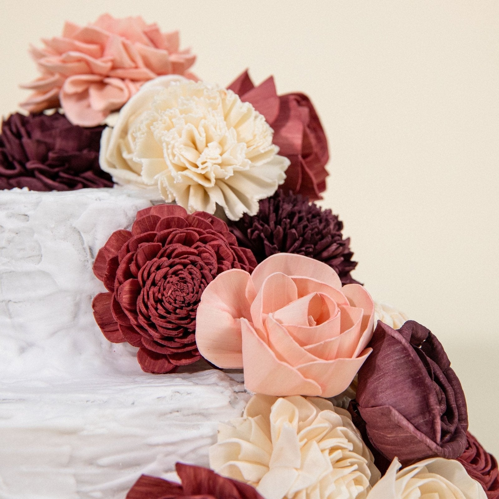 Custom Cake Topper – Sola Wood Flowers