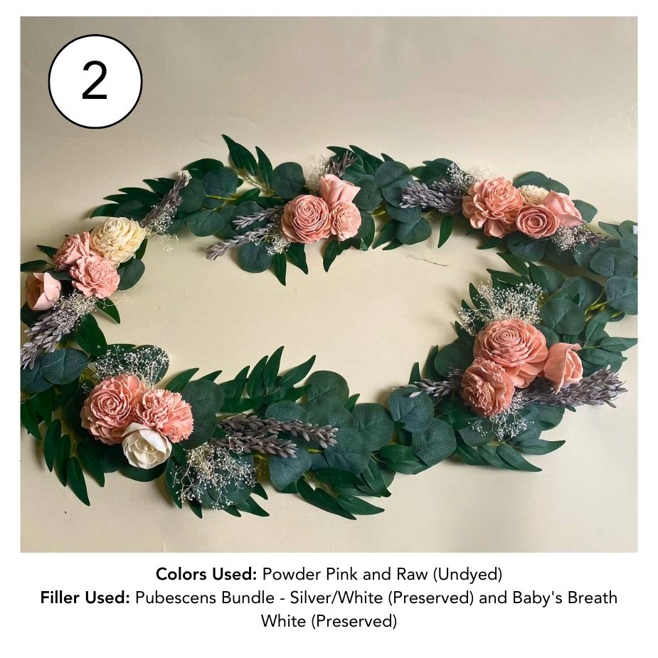 Custom Garland – Sola Wood Flowers
