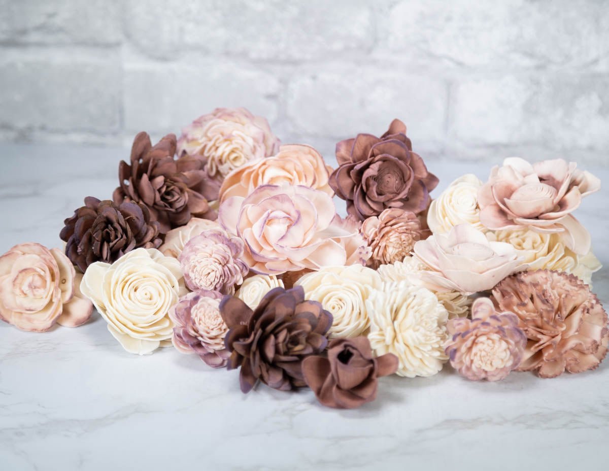 DIY Hand Painted Classical Assortment – Sola Wood Flowers