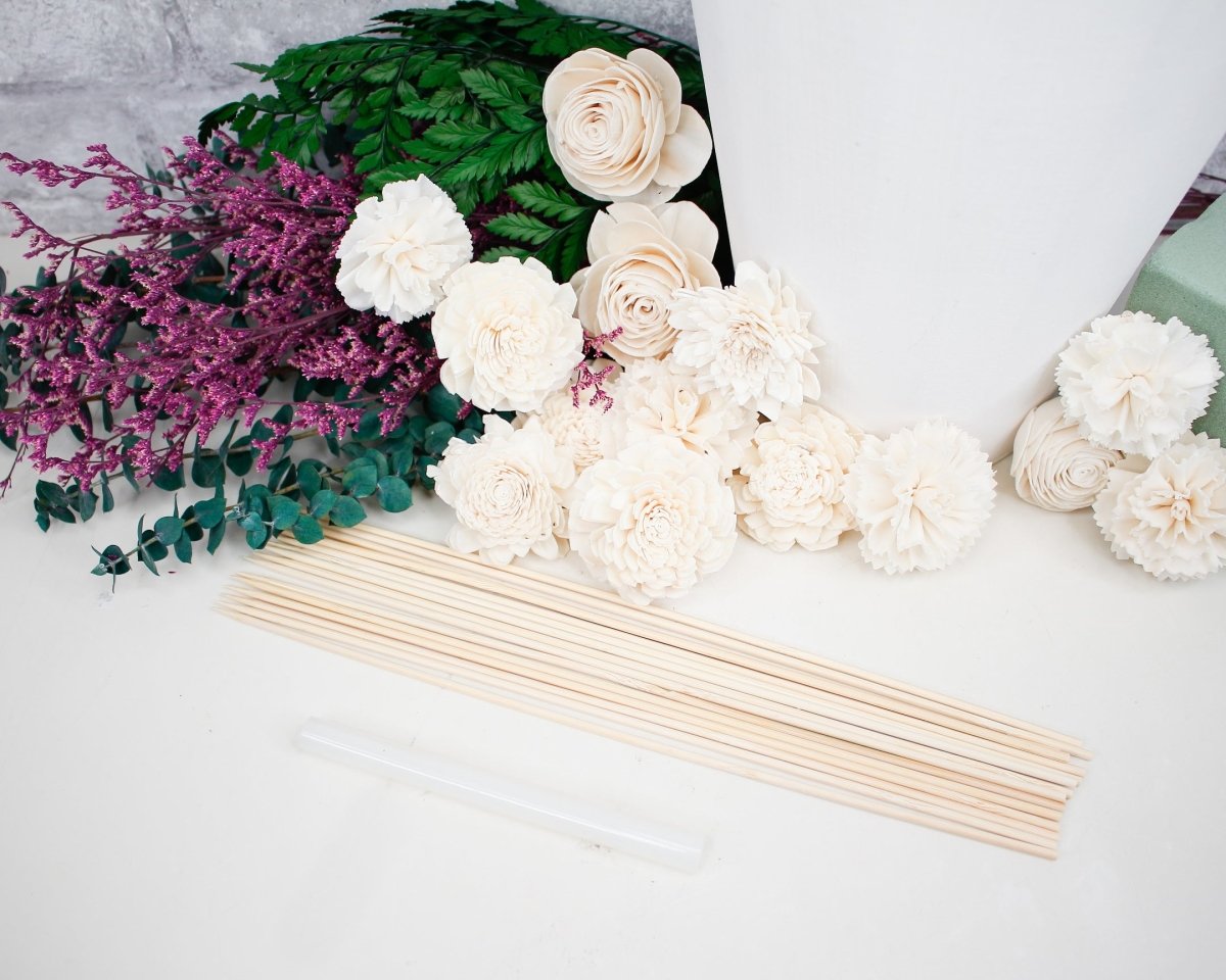 DIY Wall Vase Craft Kit – Sola Wood Flowers