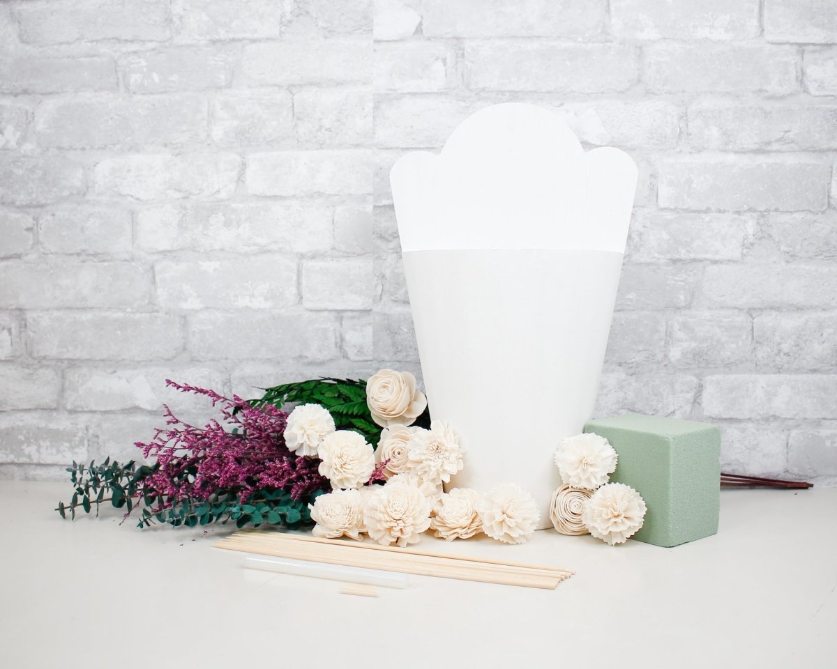 DIY Wall Vase Craft Kit – Sola Wood Flowers