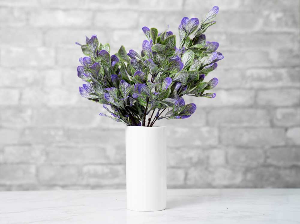 Faux Fiddle Leaf Fig - Purple – Sola-Flowers