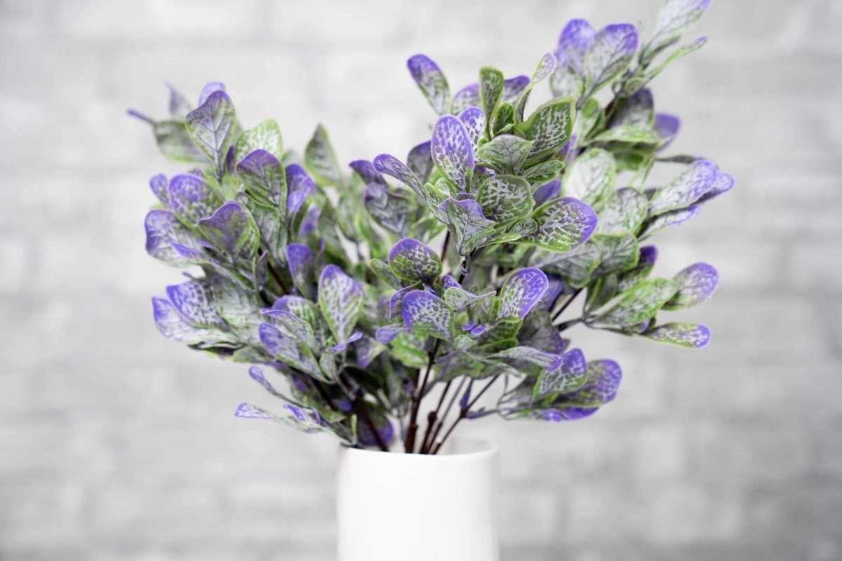 Faux Fiddle Leaf Fig - Purple – Sola Wood Flowers
