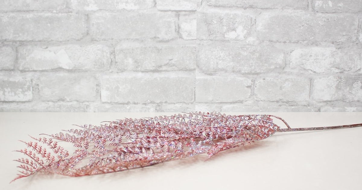 Faux Leather Leaf Spray - Rose Gold – Sola-Flowers