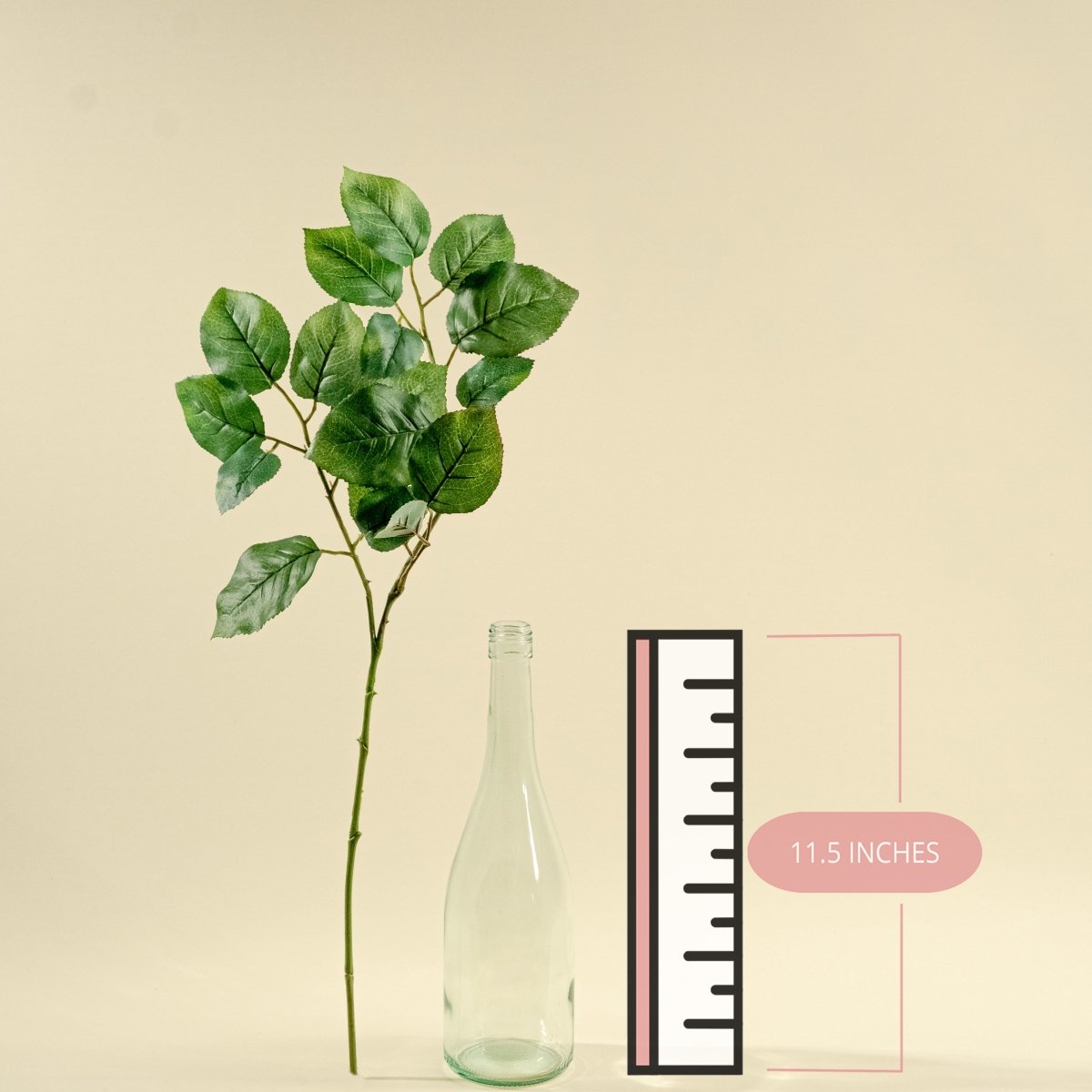 Faux Rose Leaf Spray – Sola-Flowers