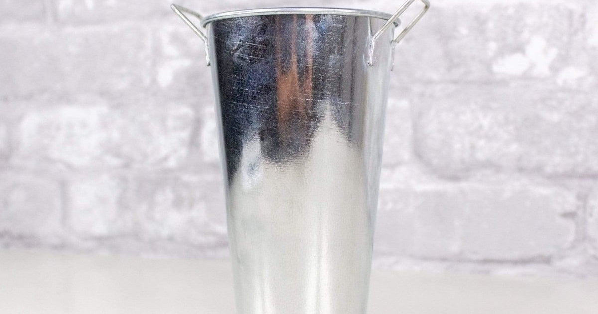 Galvanized French Floral Bucket – Sola-Flowers