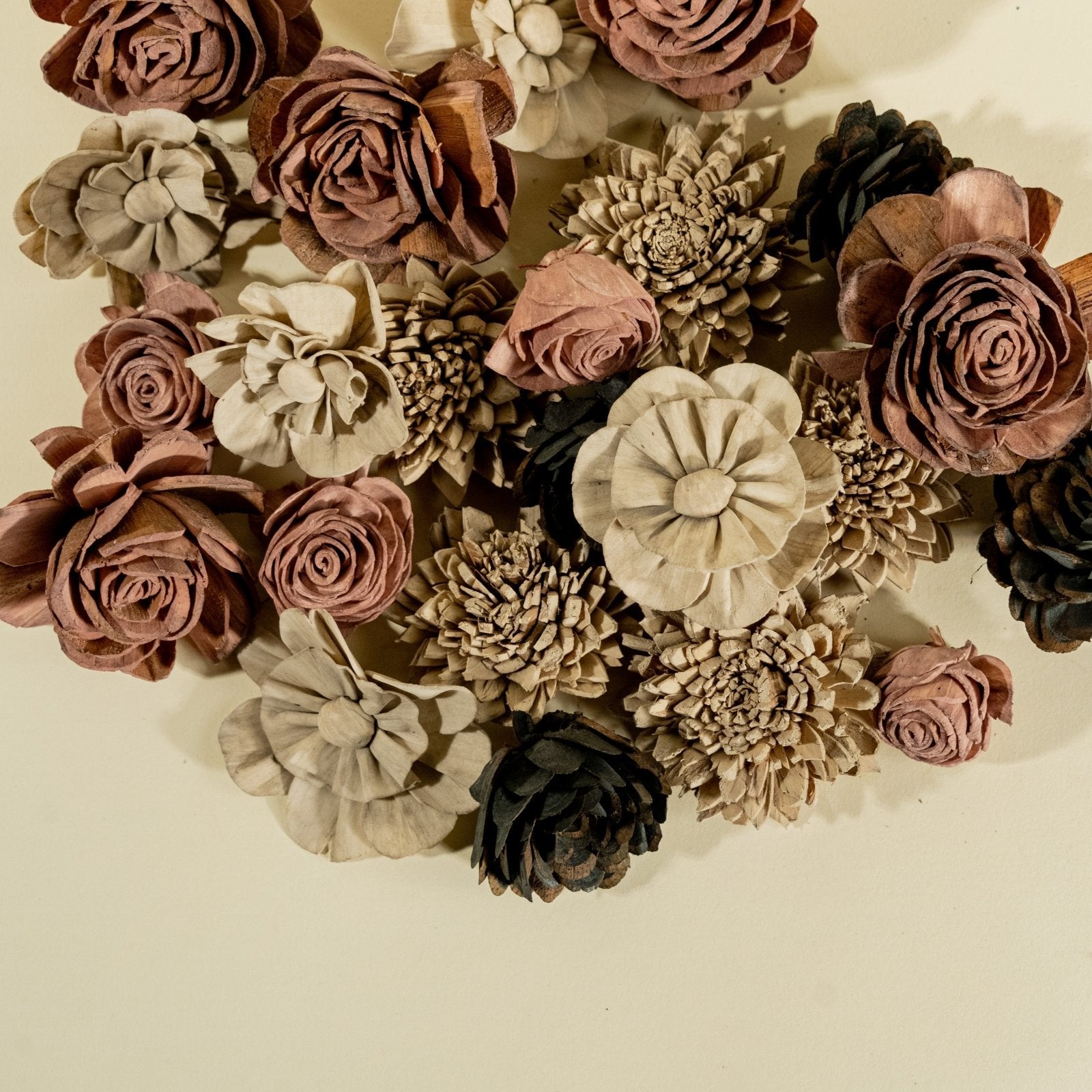 Gun Metal Sally Assortment – Sola Wood Flowers