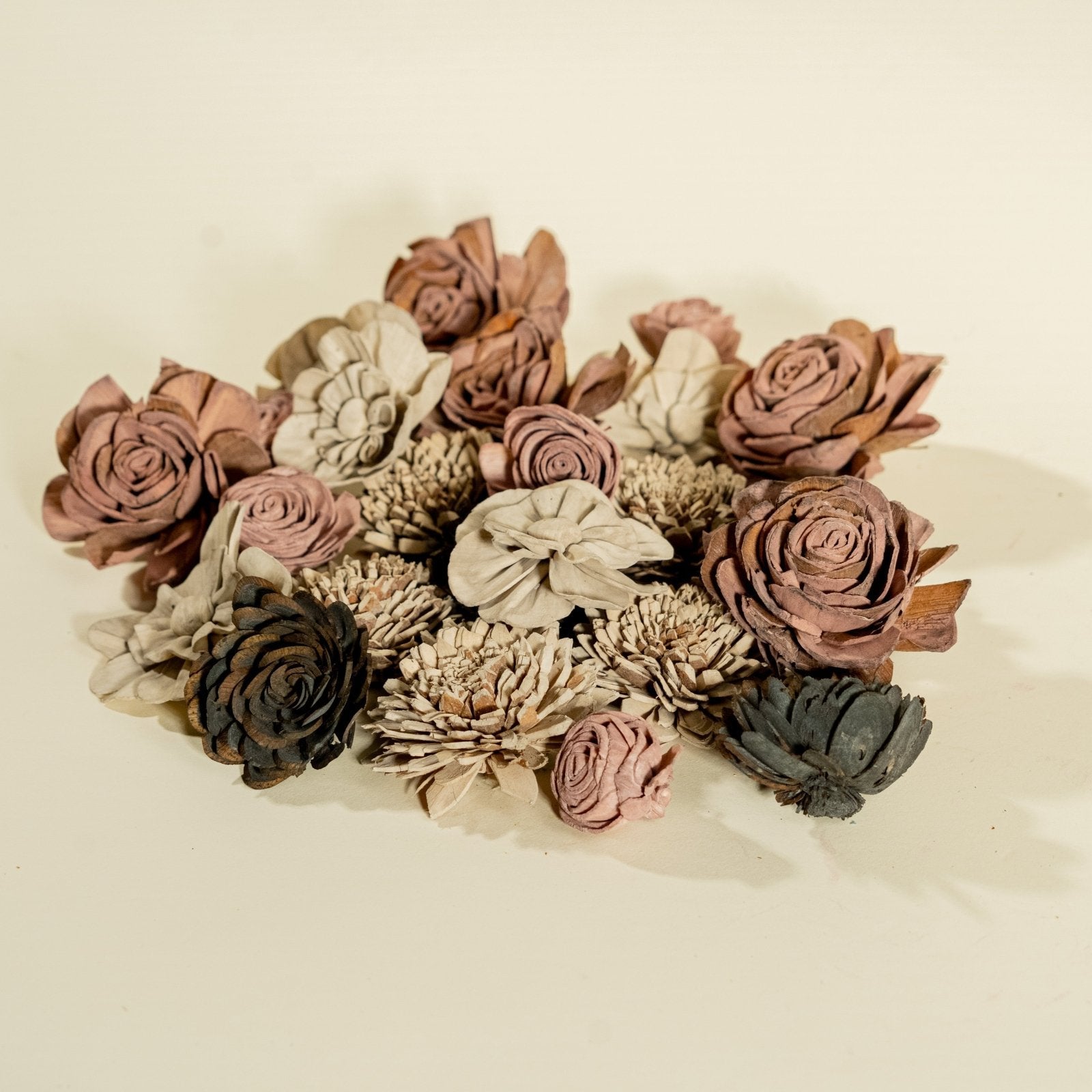 Gun Metal Sally Assortment – Sola Wood Flowers
