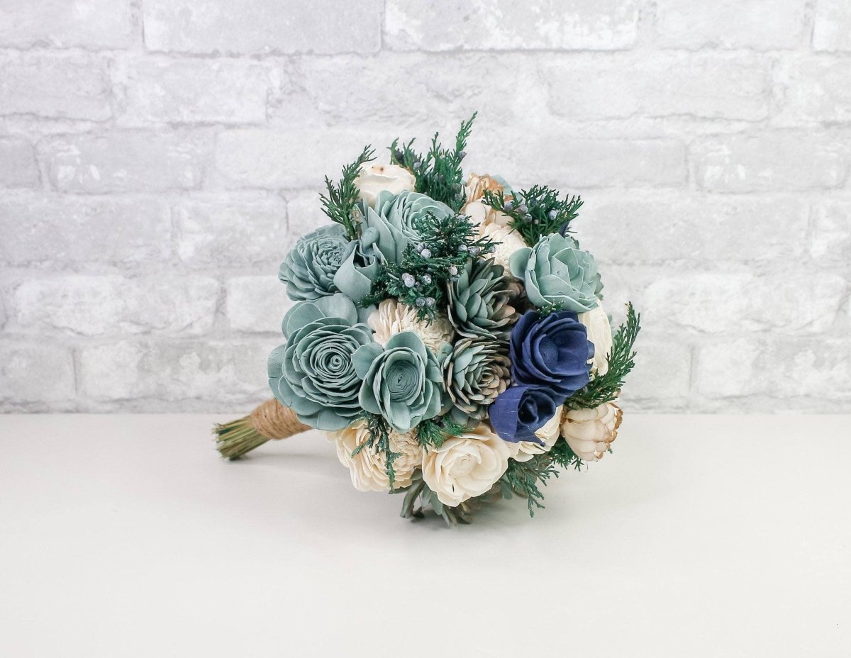 Juniper Bridal Bouquet – Sola Wood Flowers