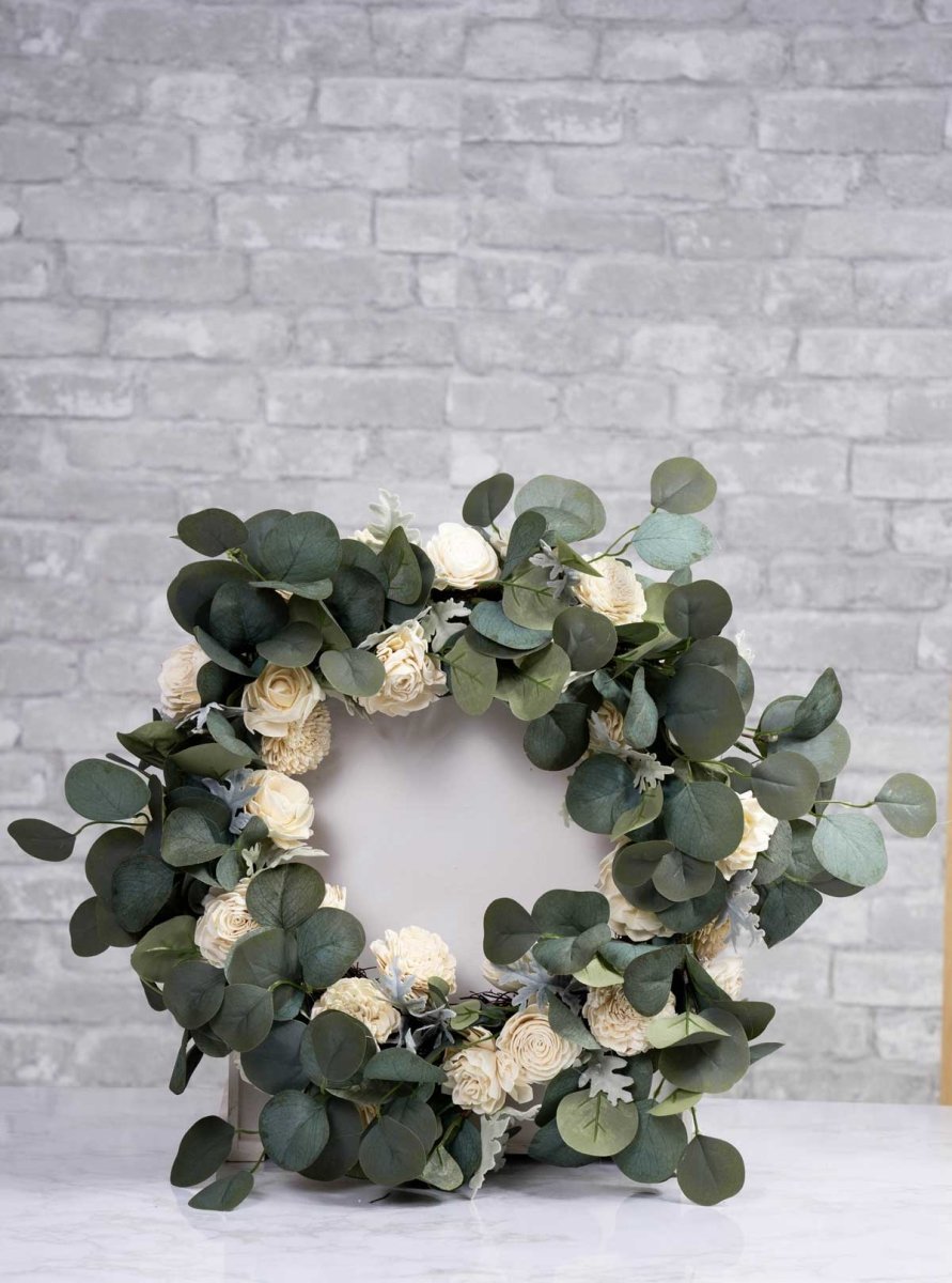 Loretta Wreath (Large) – Sola Wood Flowers
