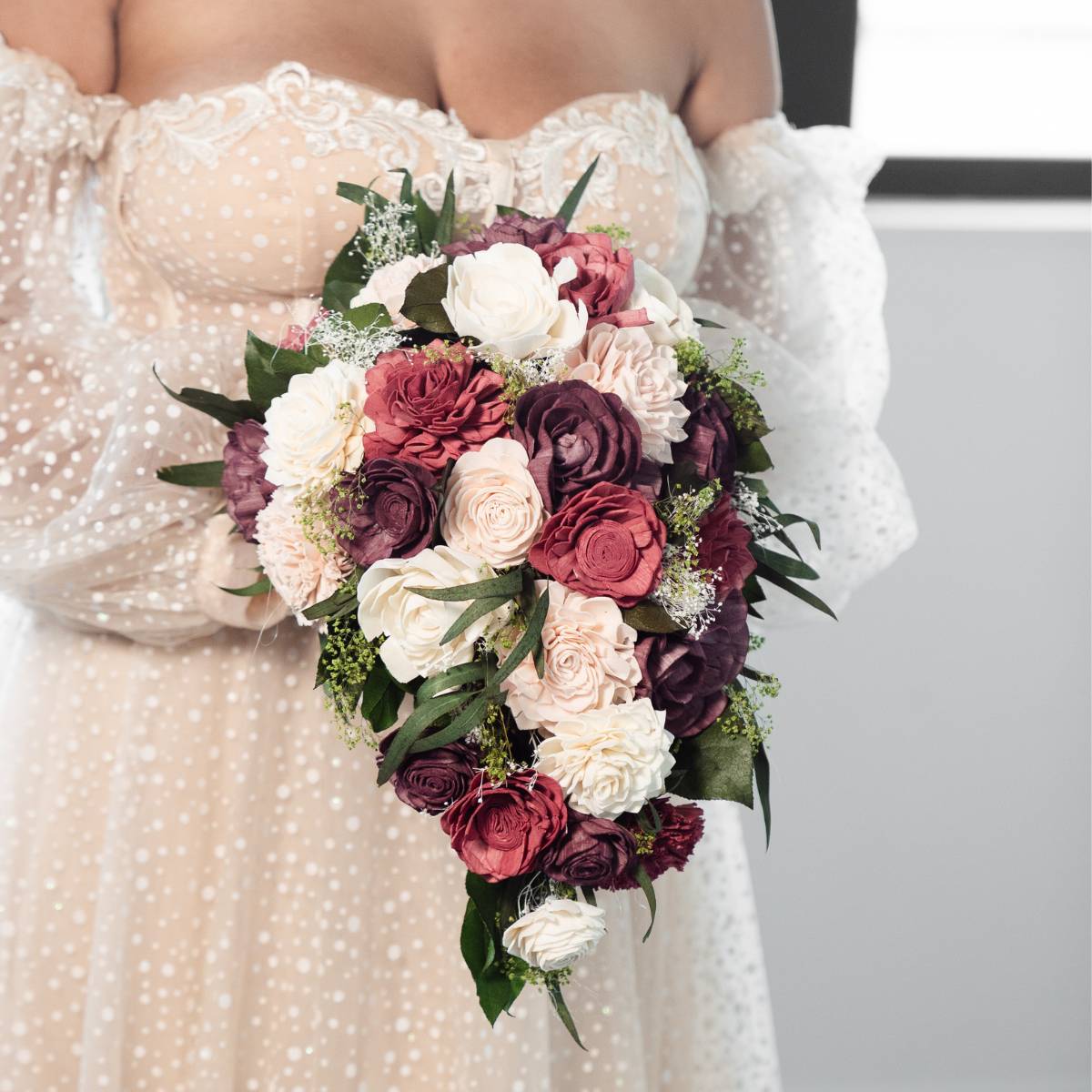 Love Story Cascade Bouquet – Sola-Flowers