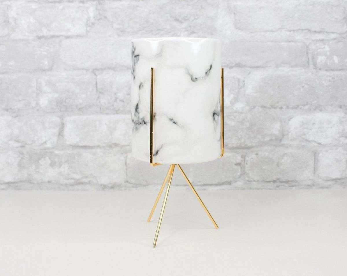 Marble Vase With Stand (Multiple Color Options) – Sola Wood Flowers