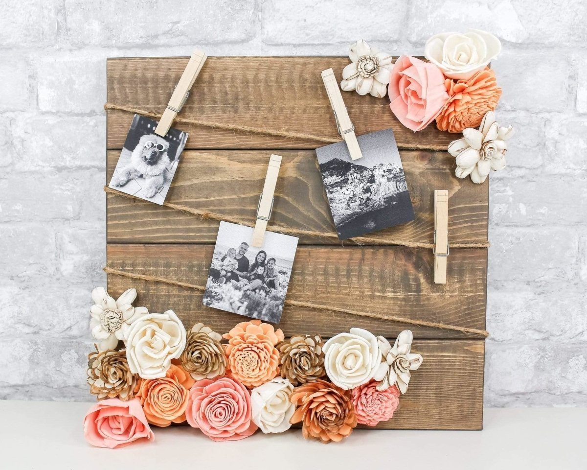 Memory Board Craft Kit – Sola Wood Flowers